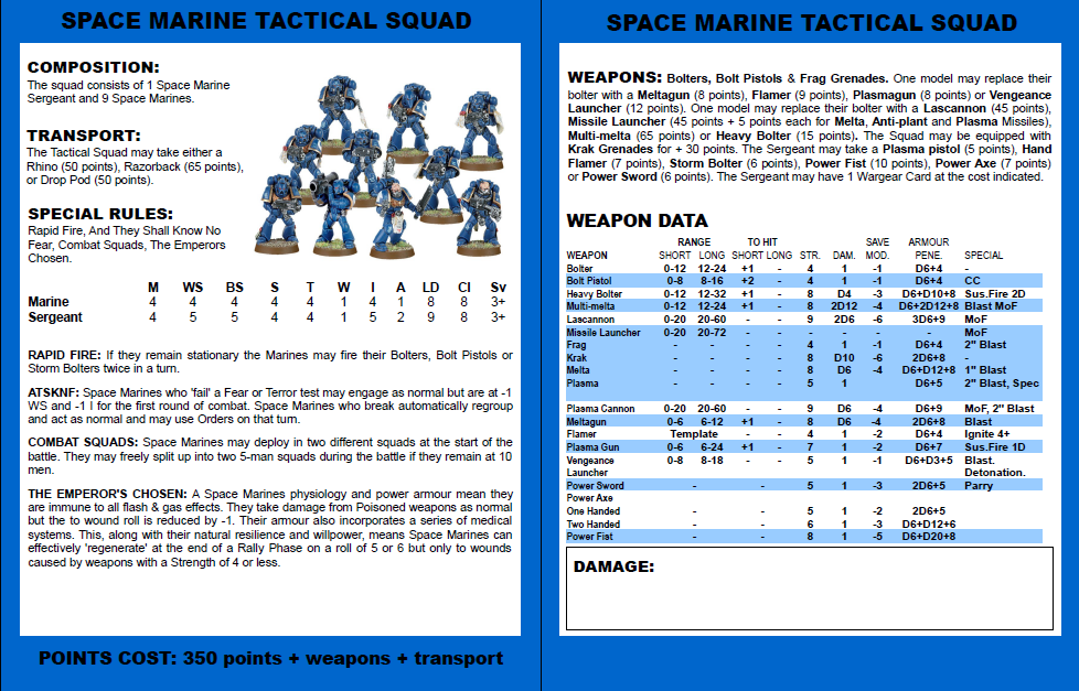 3rd Ed 40k 3rd Ed 40k